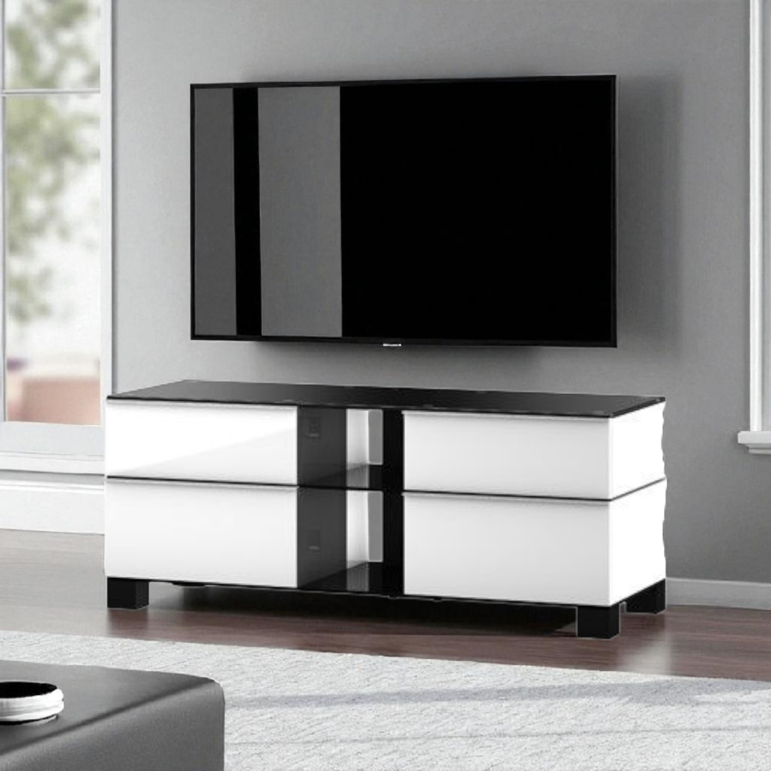 TV komoda Sonorous MD 9220 B-HBLK-WHT – sShop